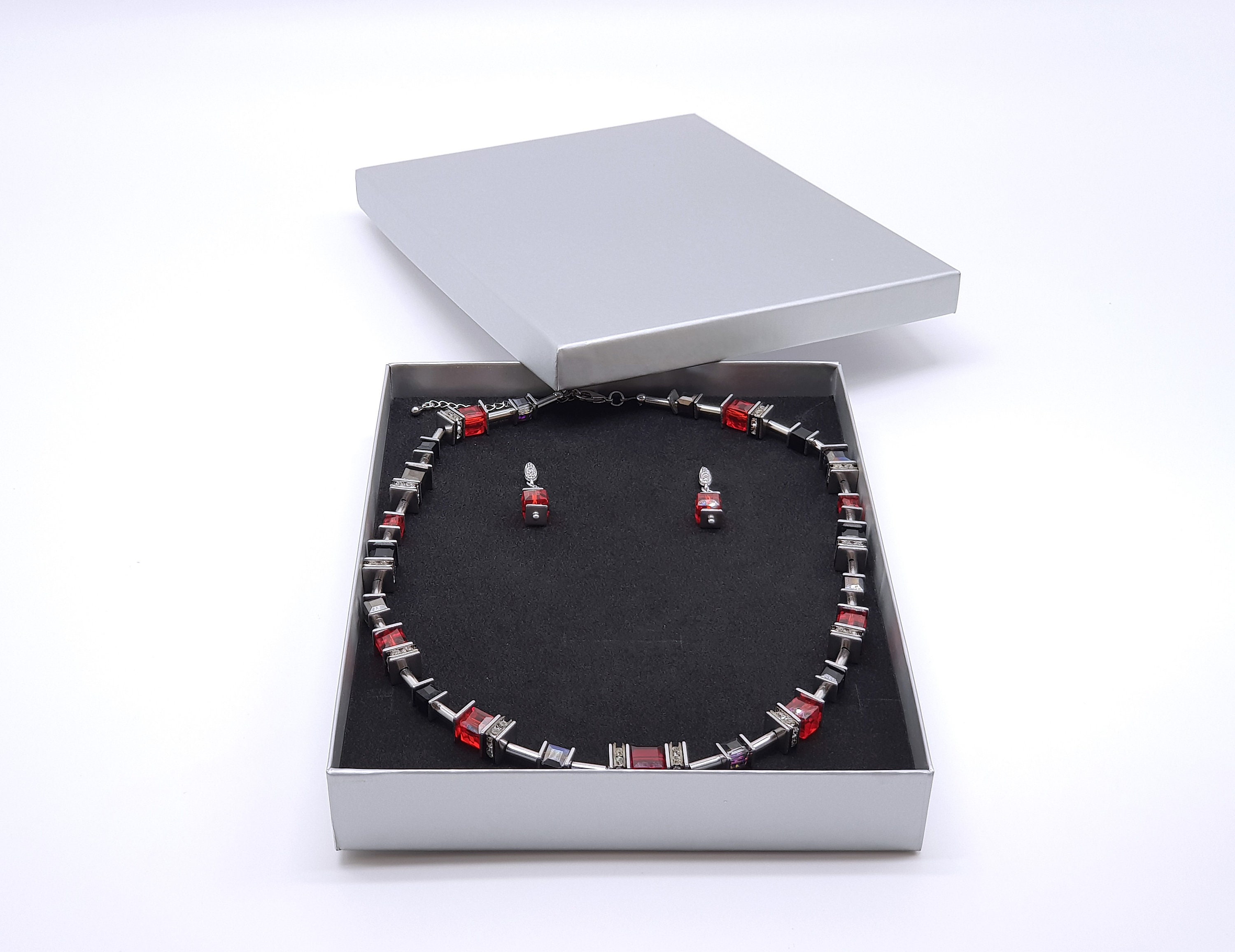 The Geo Cube Red/black Set Iconic of the Coeur De Lion Brand - Etsy