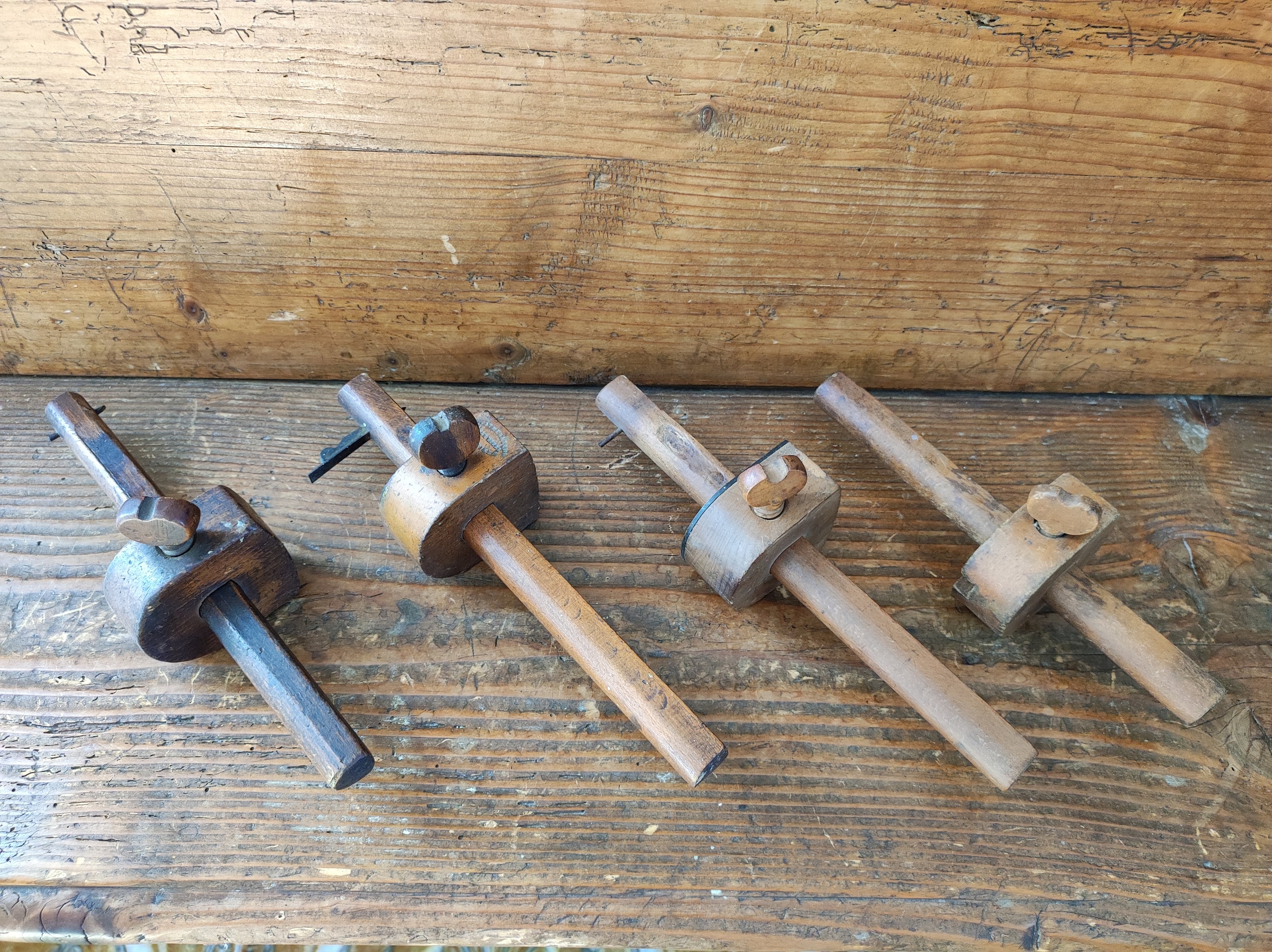 Old Wooden Marking Tools Vintage Marking Gauges - Etsy