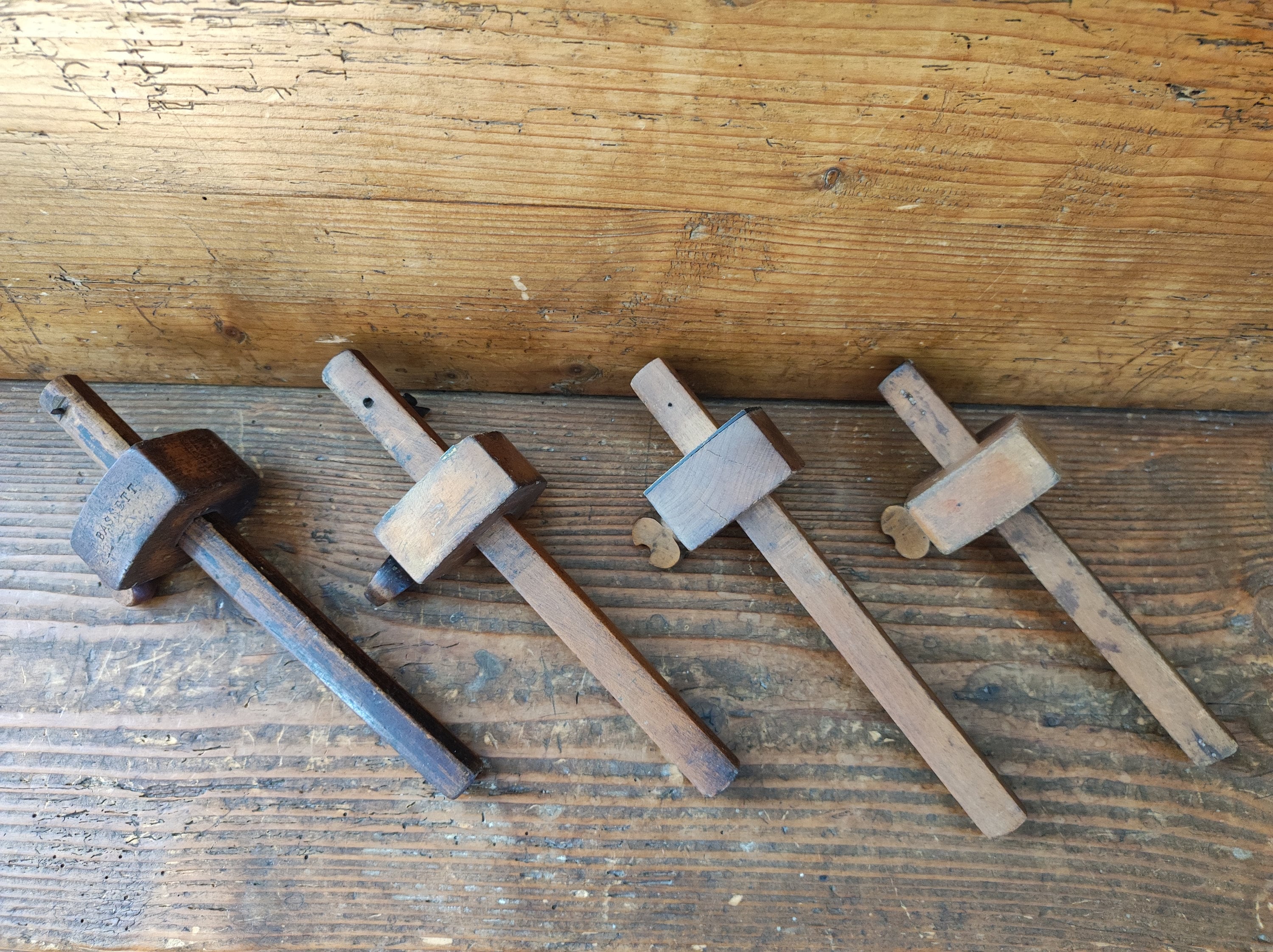 Old Wooden Marking Tools Vintage Marking Gauges - Etsy