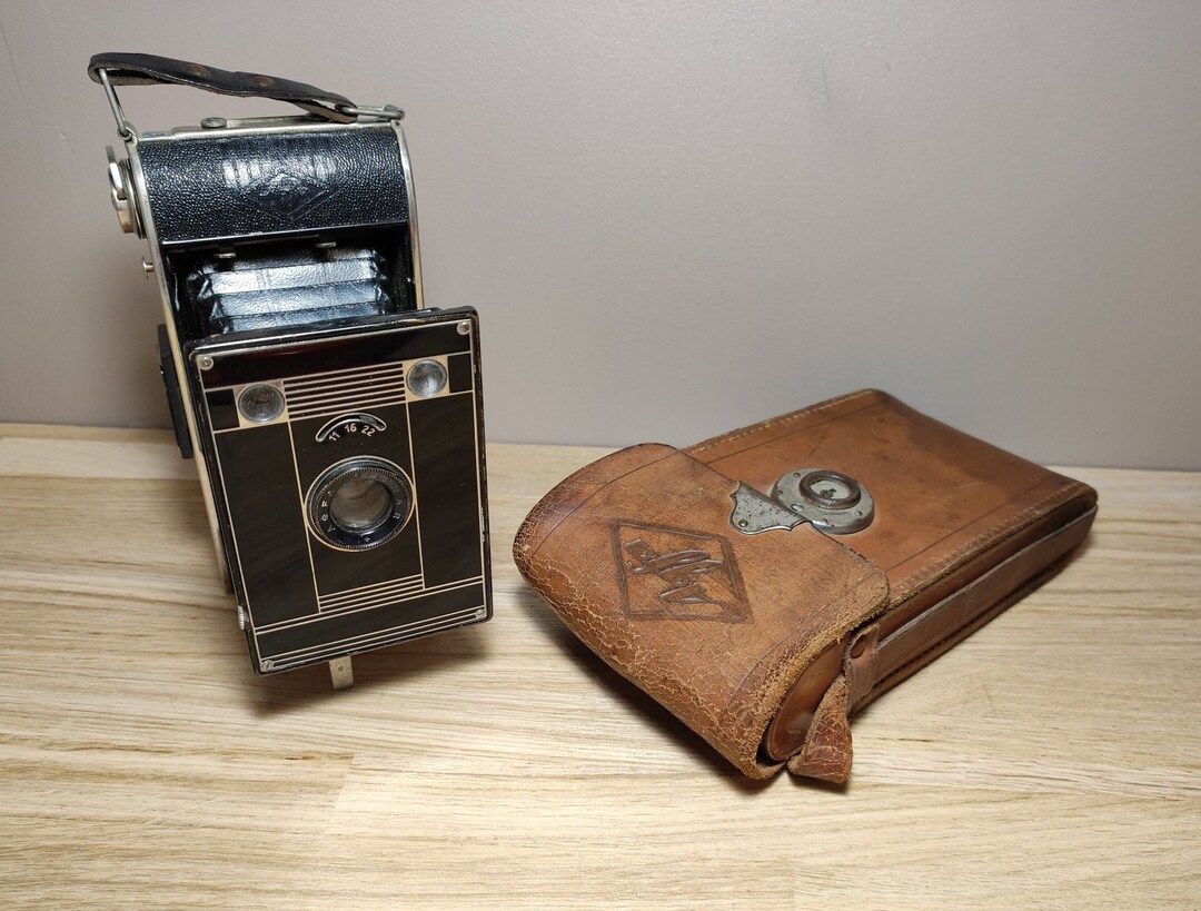 Vintage Agfa Billy Clack N74 Film Camera With Brown Leather - Etsy