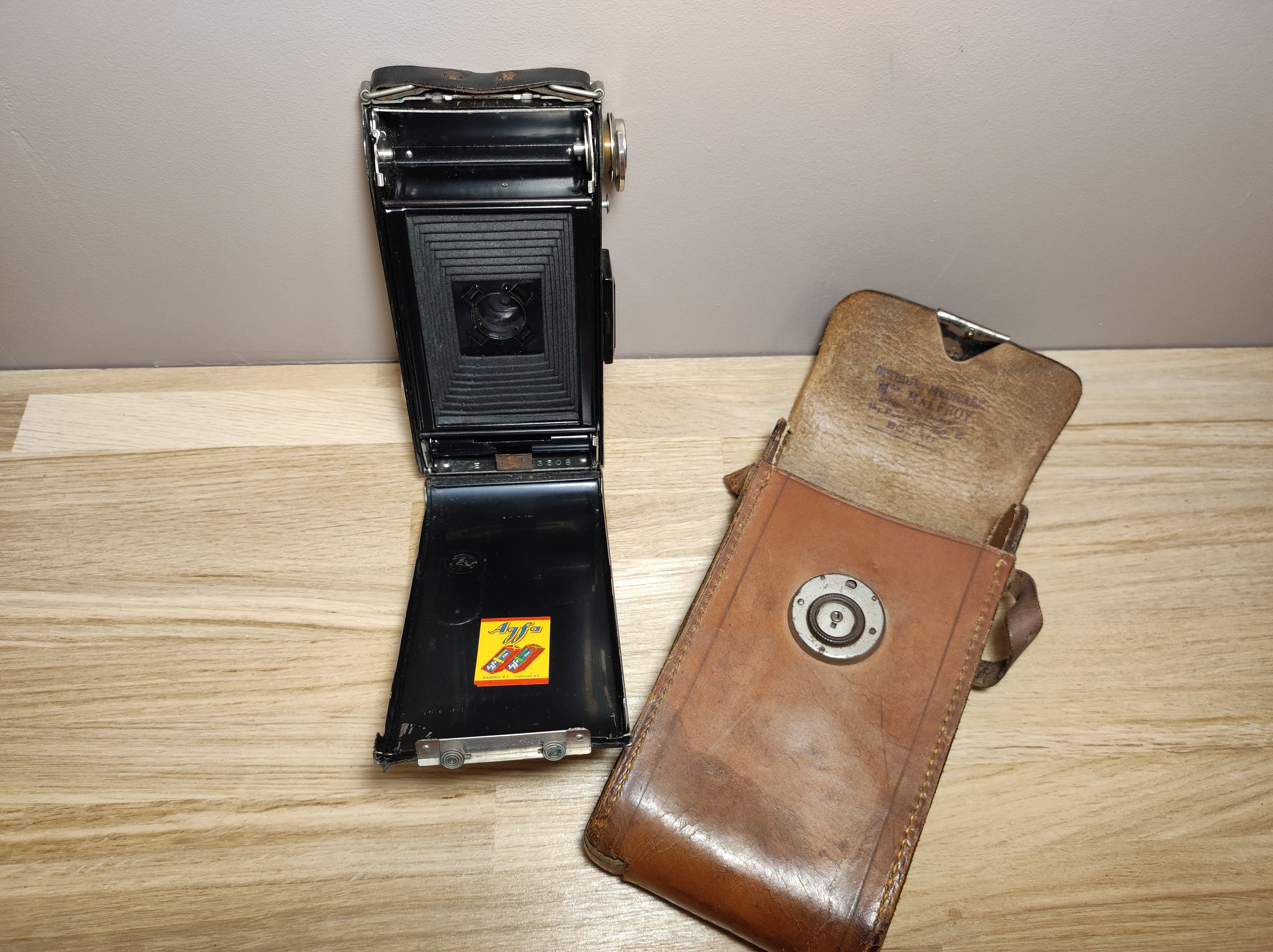 Vintage Agfa Billy Clack N74 Film Camera With Brown Leather - Etsy