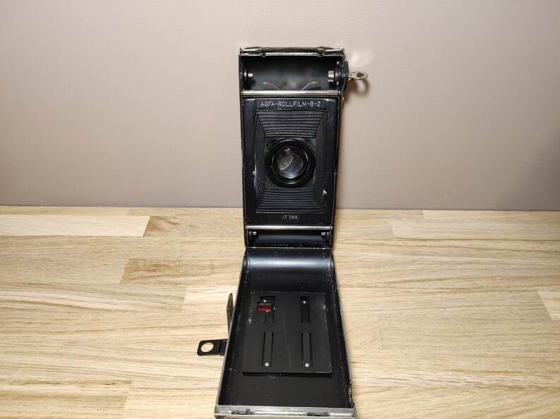 Rare Agfa Standard 254 Rangefinder Model Film Camera With Dark Brown ...