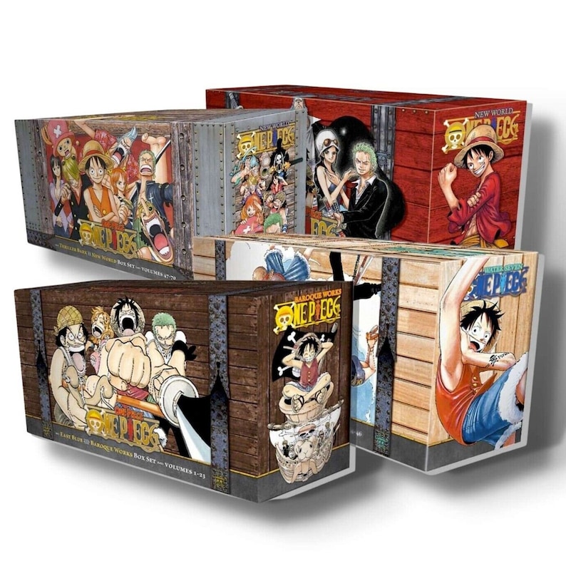 One Piece Manga Set of 104 Volume Includes Volumes 1 104 - Etsy Australia