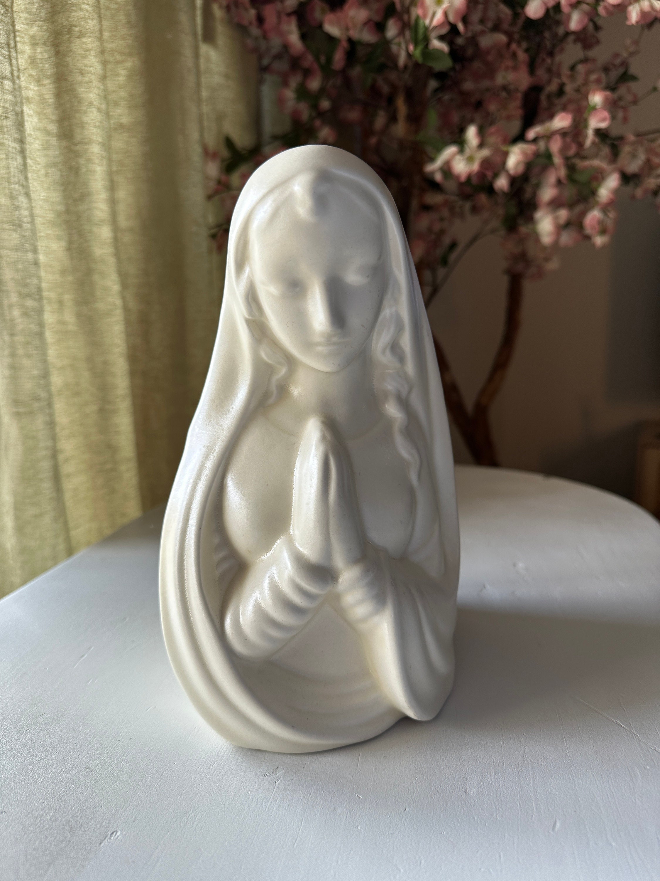 Vintage 1950's Haeger Pottery Madonna Ceramic Planter Religious - Etsy