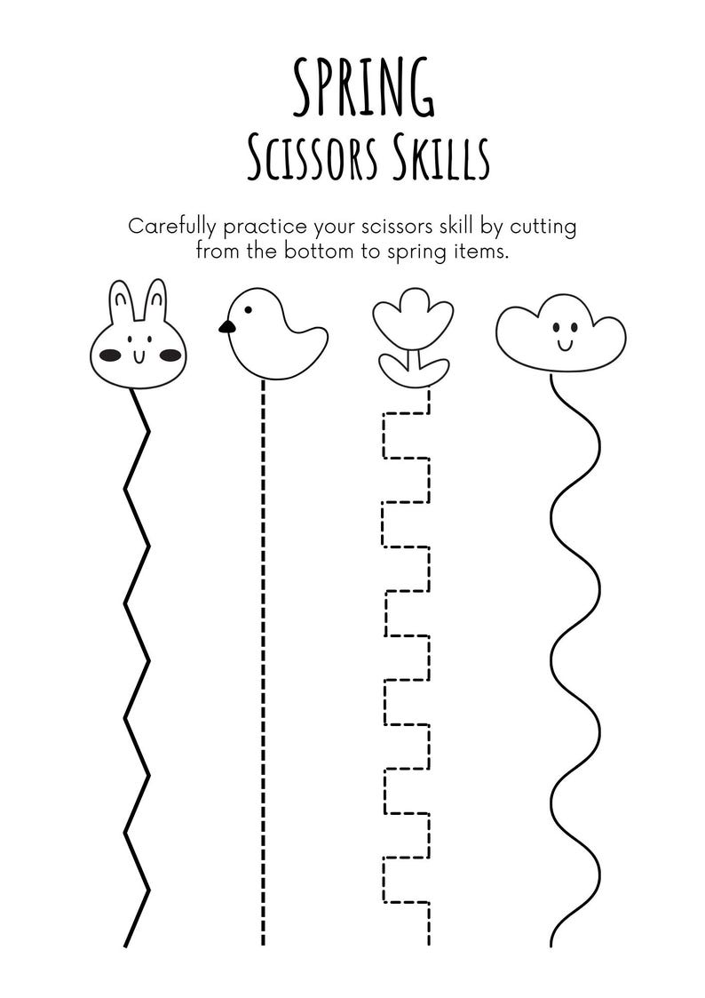 Spring Printables for Kids | Activity Book With Puzzles & Crafts - Etsy