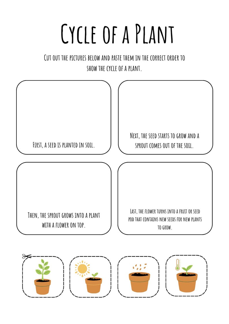 Spring Printables for Kids | Activity Book With Puzzles & Crafts - Etsy