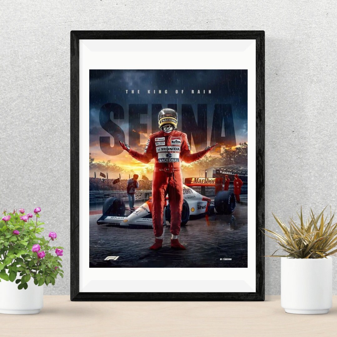 Ayrton Senna Poster Ayrton Senna The King Poster Ayrton Senna Wallpaper ...