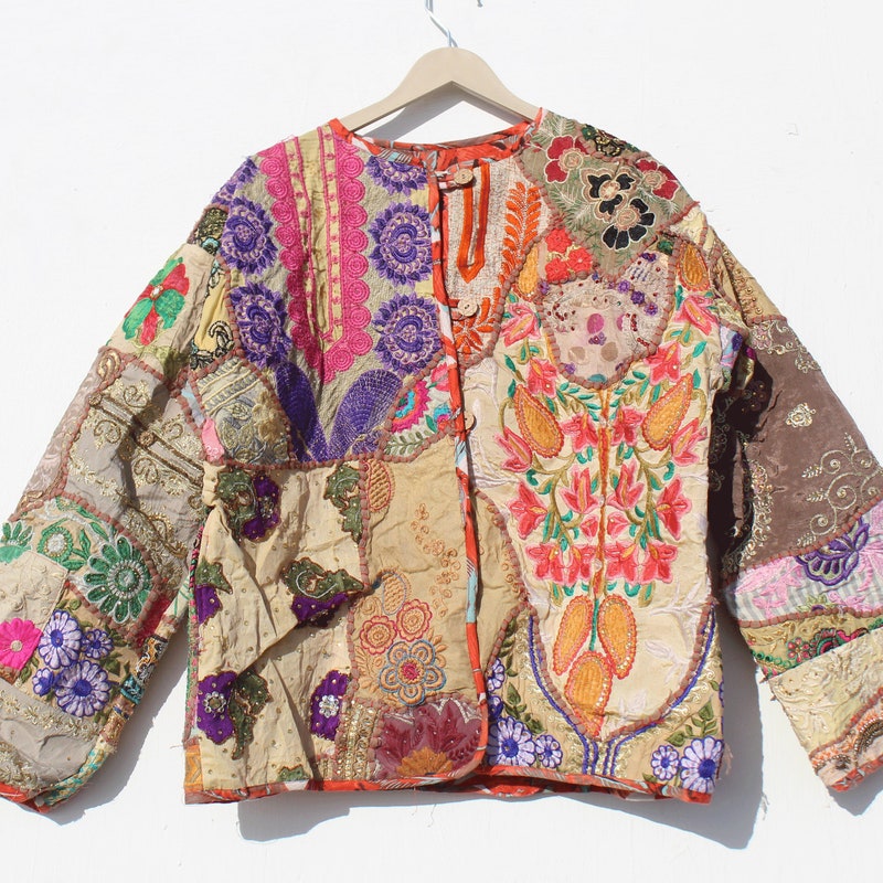 Patchwork Jacket - Etsy