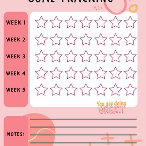 SMART Goal Planning Template Digital Download - Etsy
