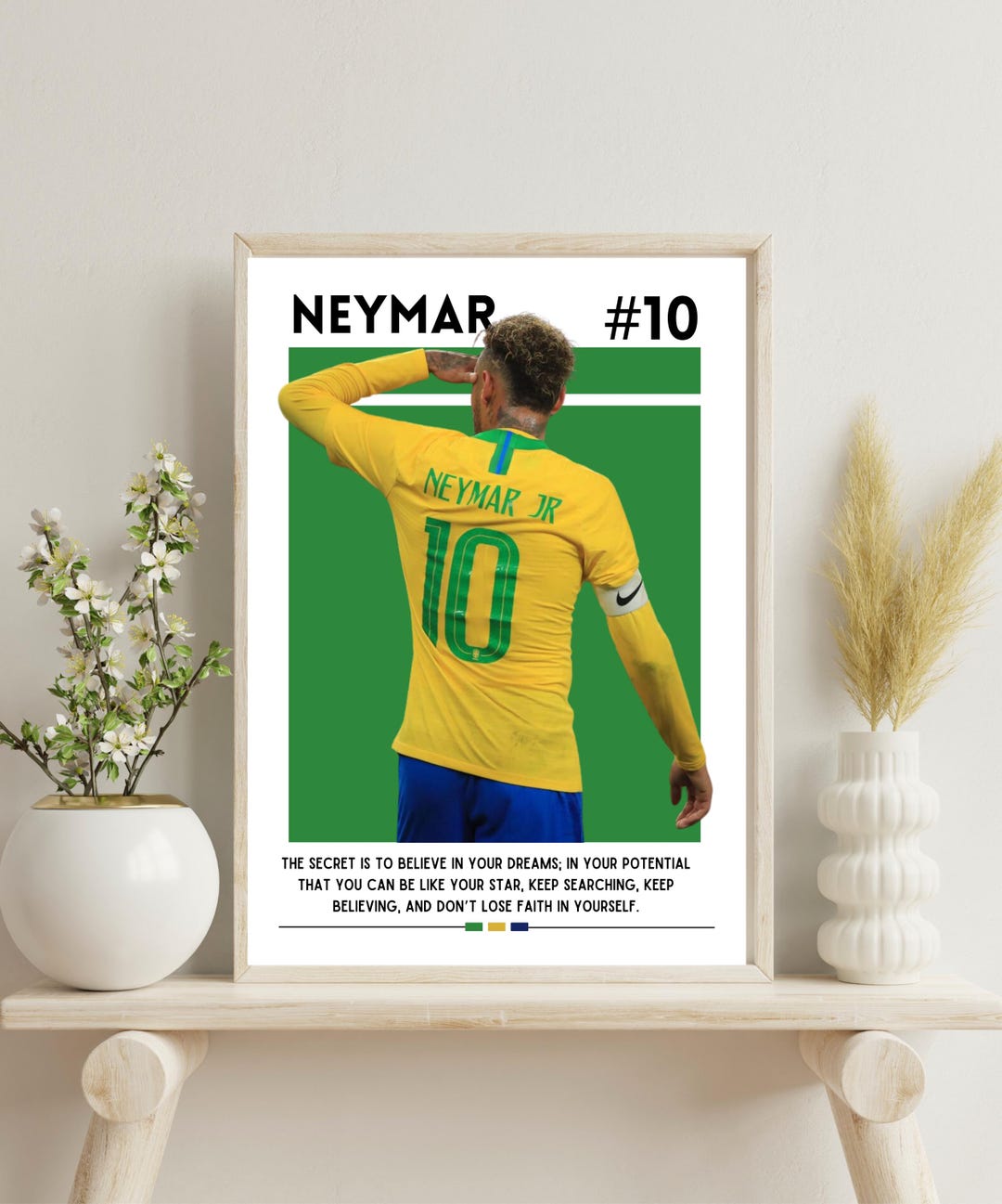 Neymar, Neymarjr, Brazil National Team, PSG, Neymar Poster, Football ...