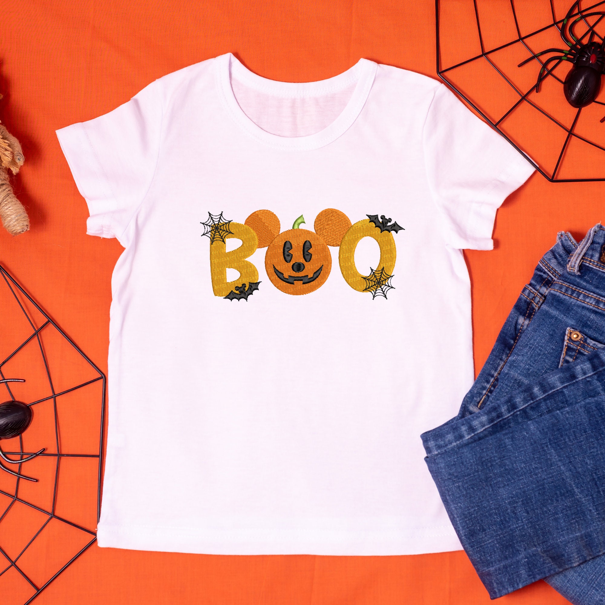 Halloween Boo Machine Embroidery Desing-halloween EMB File-5 Instantly ...