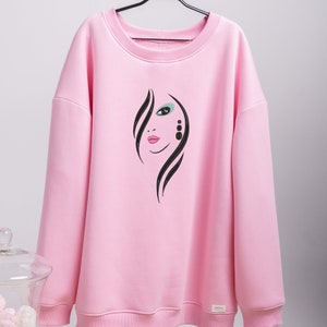 Modern Woman Face Embroidery Design - 5 Sizes Available - Abstract ...