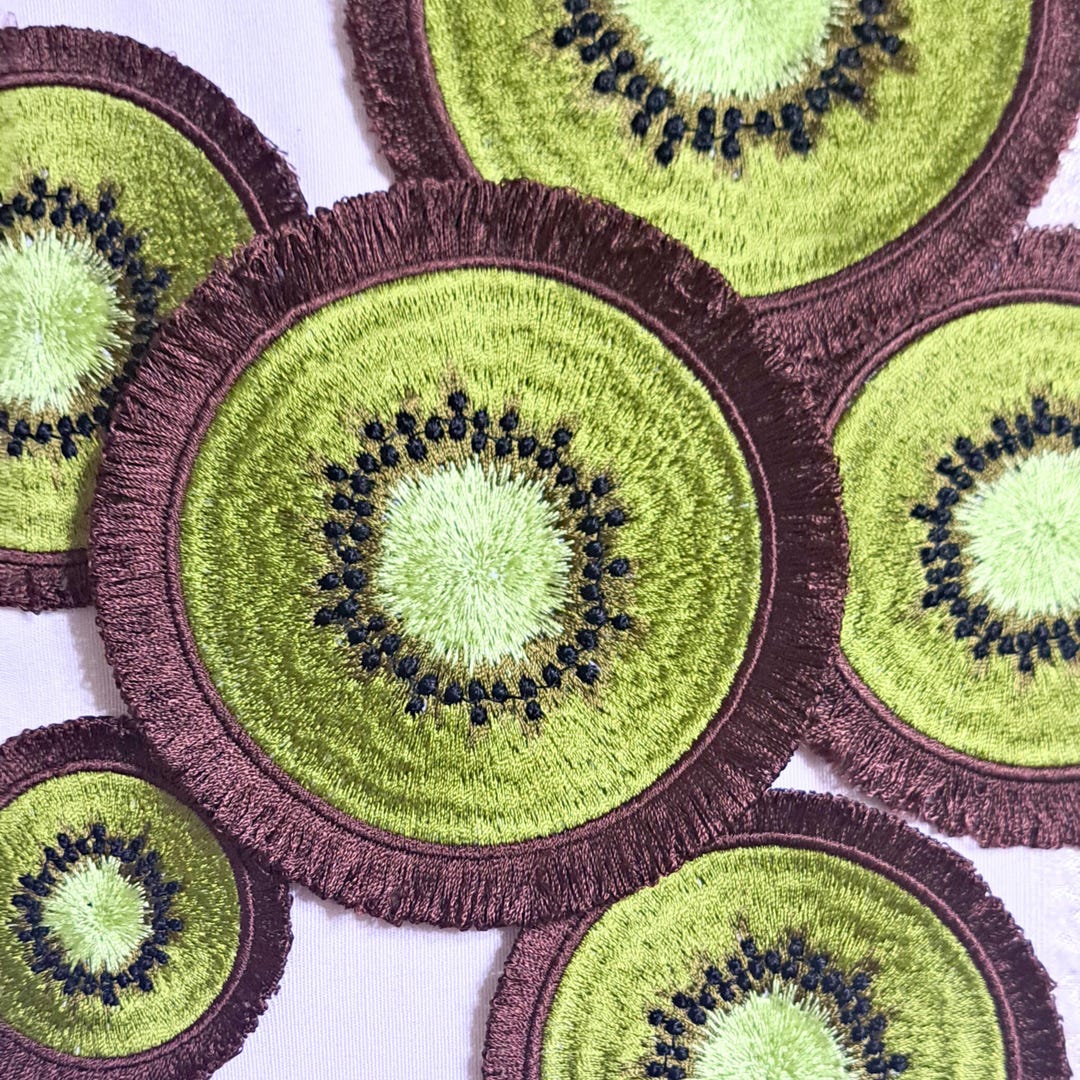 Kiwi ITH in the Hoop Fringe Machine Embroidery Design FSL Fluffy ...