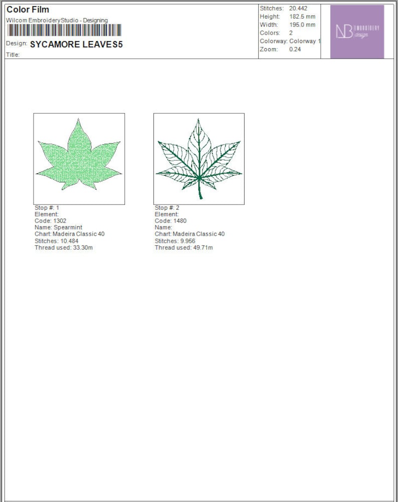 Leaf Transparent Machine Embroidery Design, Elegant Fall Easy Maple ...