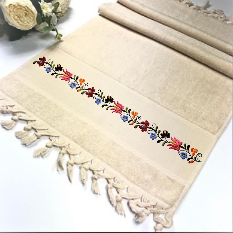 9 Hungarian Folk Art Set Embroidery Design: Mini, Border & Horizontal ...