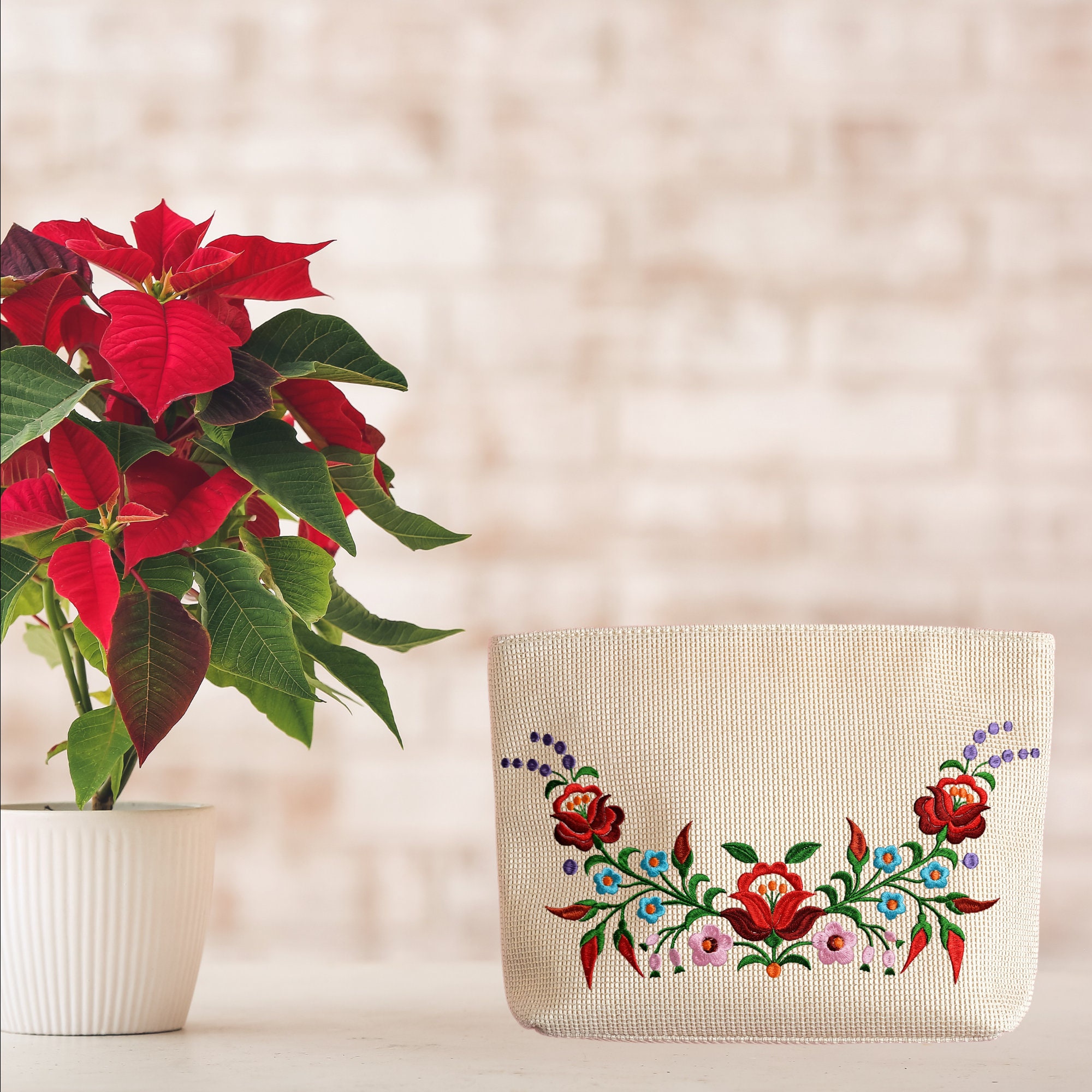 Polish Folk Corner Border Flower Machine Embroidery Design, Elegant ...