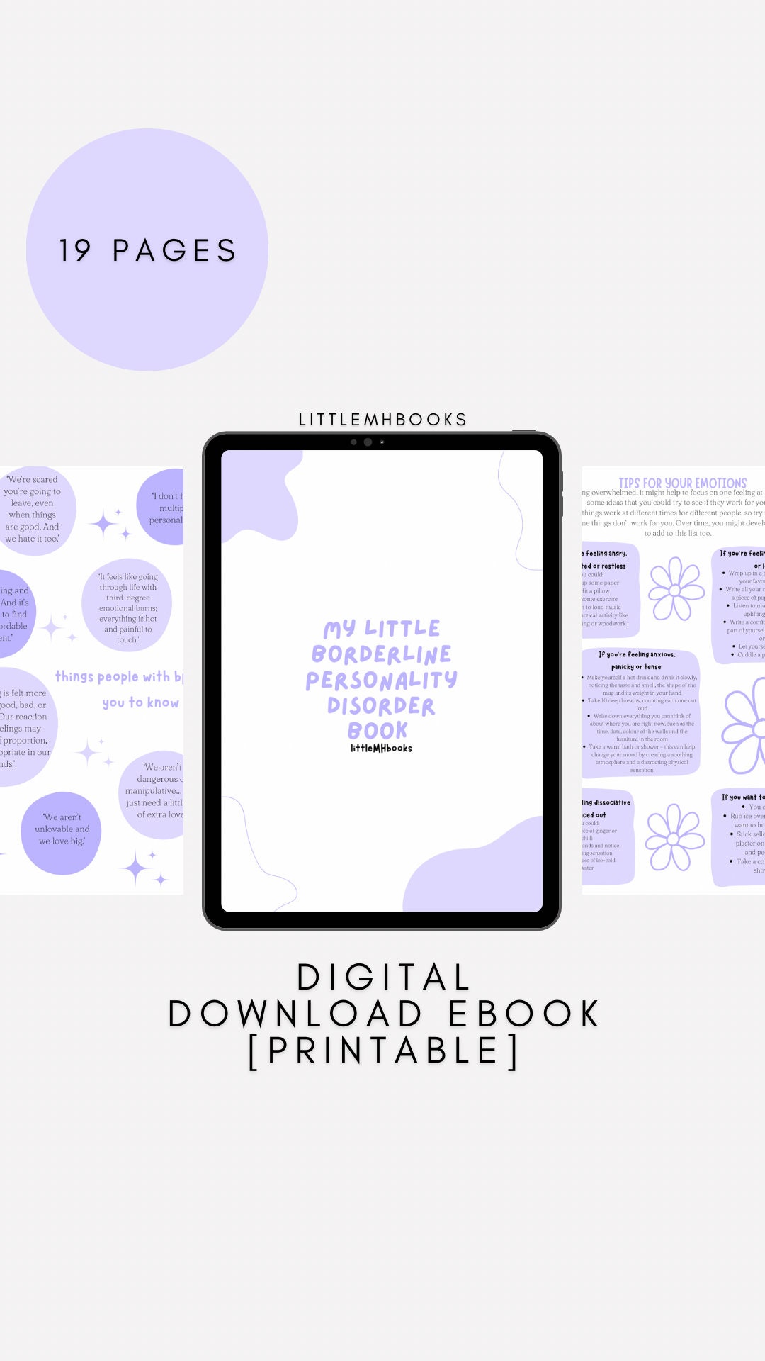 My Little Borderline Personality Disorder E-book, Loved Ones With Bpd ...