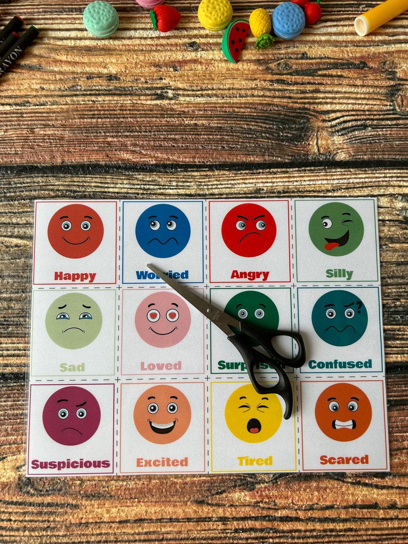 Emotion Cards, Feelings Flashcards, Today I Am Feeling, Feelings Faces ...