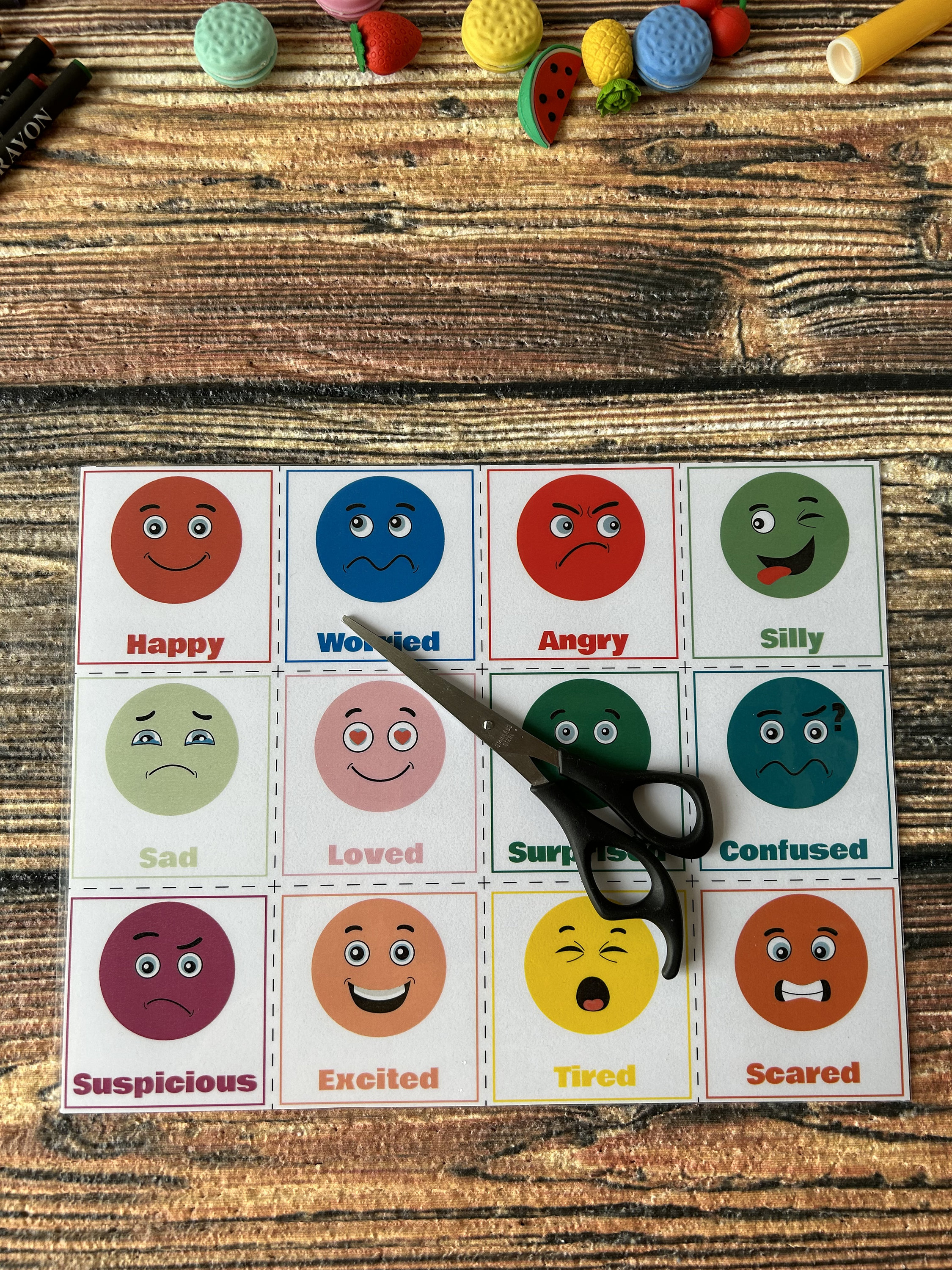 Emotion Cards, Feelings Flashcards, Today I Am Feeling, Feelings Faces ...