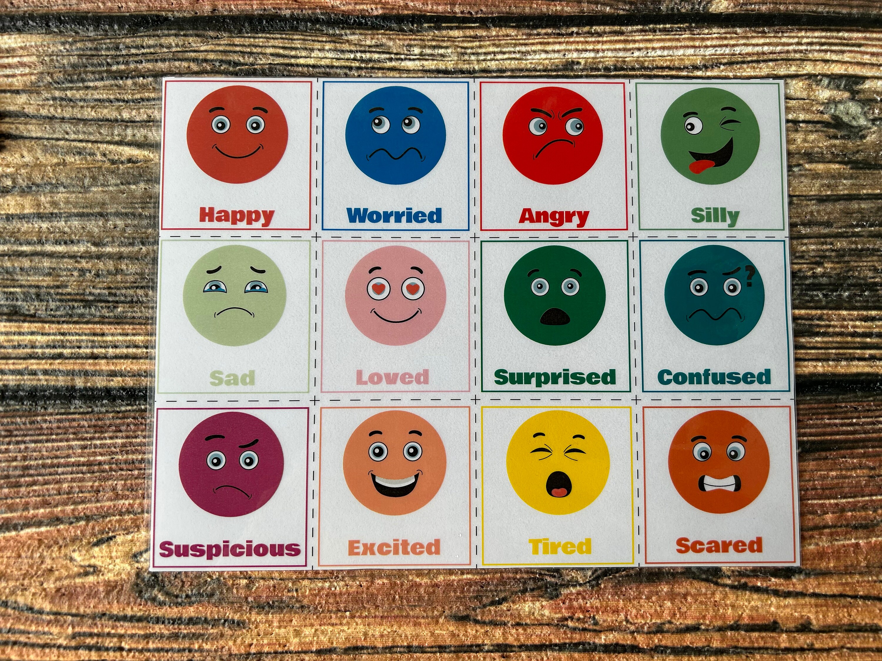 Emotion Cards, Feelings Flashcards, Today I Am Feeling, Feelings Faces ...