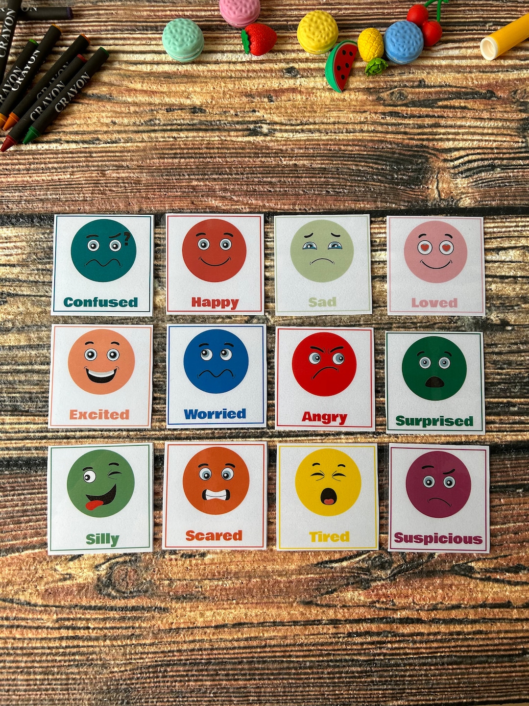 Emotion Cards, Feelings Flashcards, Today I Am Feeling, Feelings Faces ...