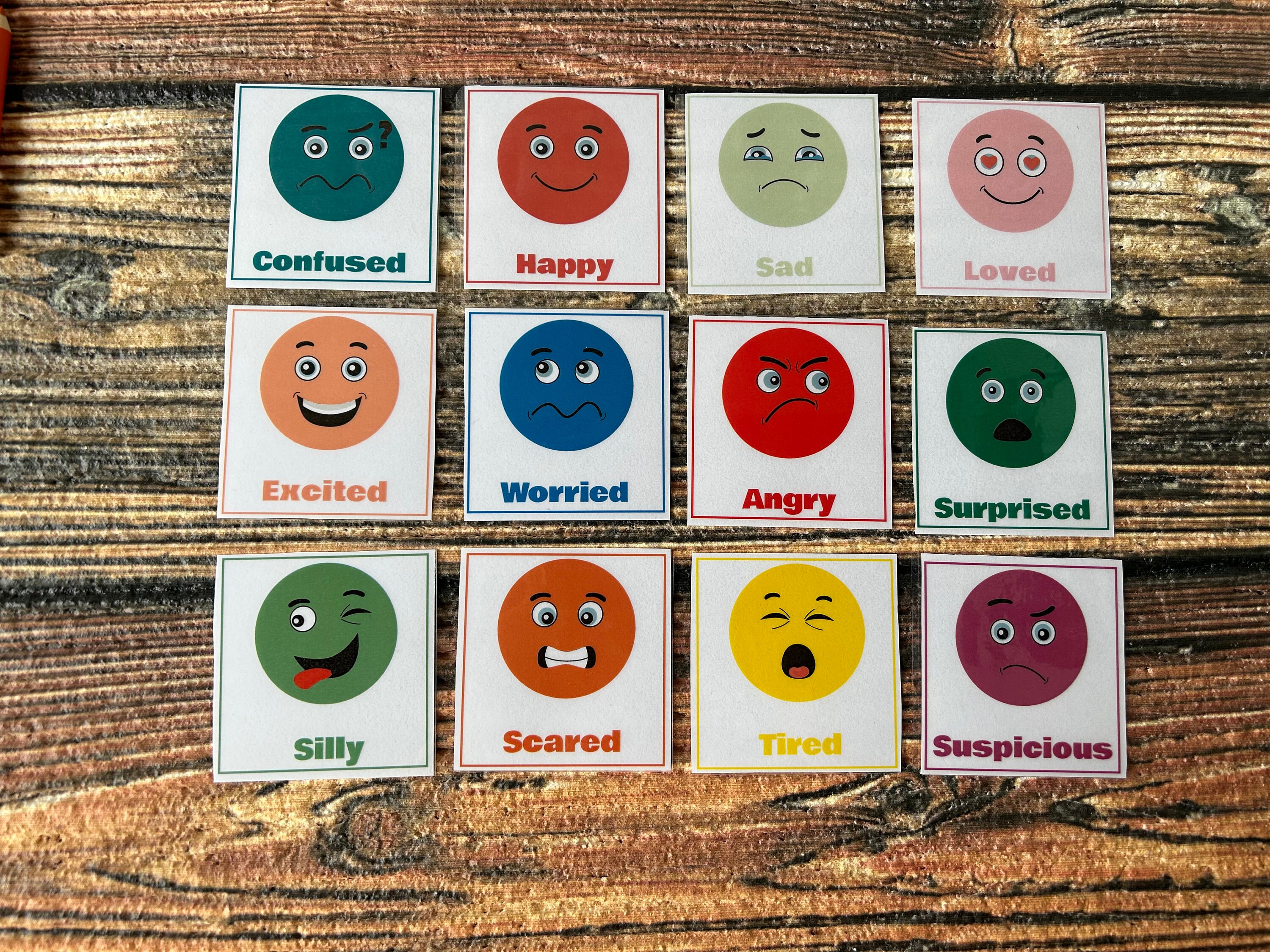 Emotion Cards, Feelings Flashcards, Today I Am Feeling, Feelings Faces ...