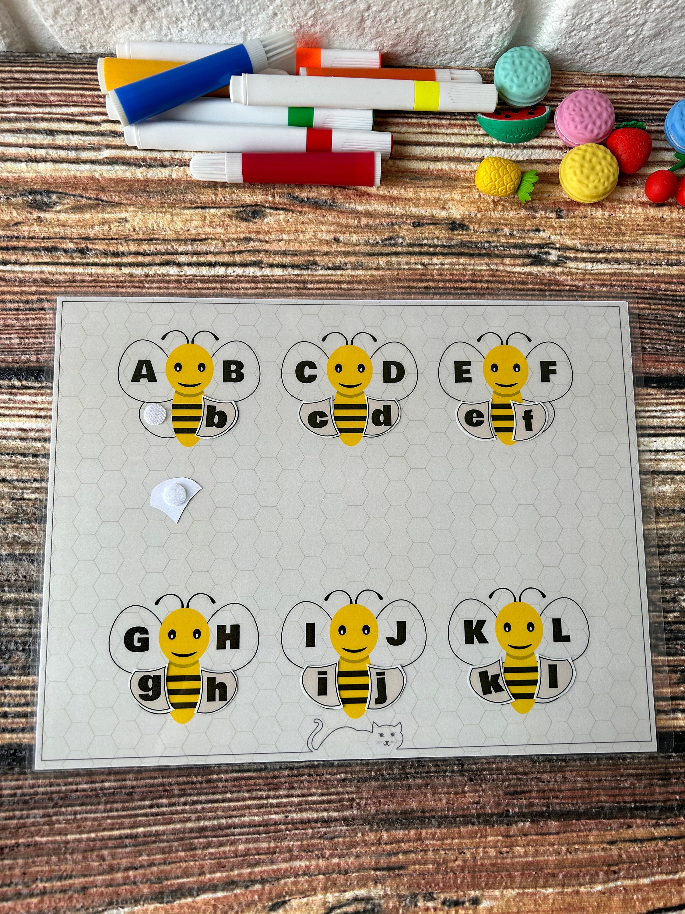 Letter Matching Printable, Busy Book, Learn Alphabet, Upper and Lower ...