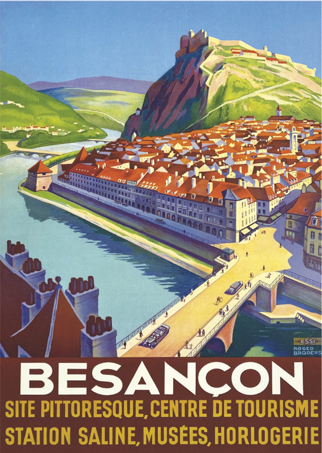 Vintage Poster Advertisements of Yesteryear Tourism Cities of France ...