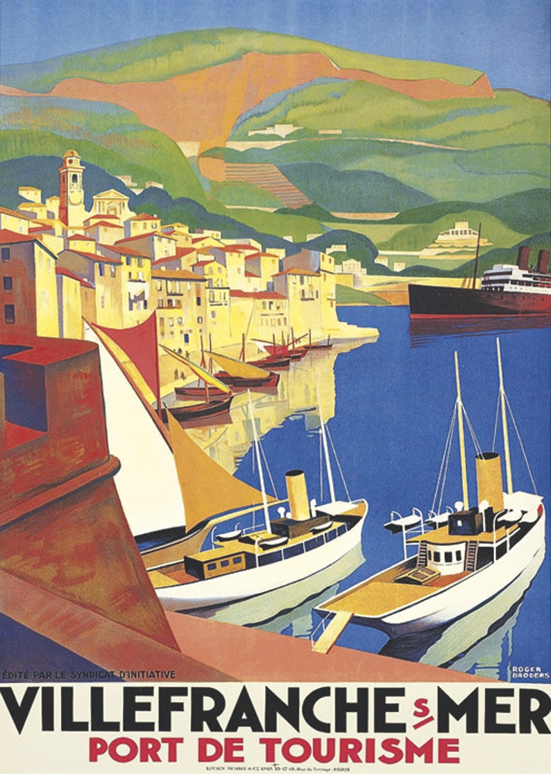 Vintage Poster Advertisements of Yesteryear Tourism Cities of France ...