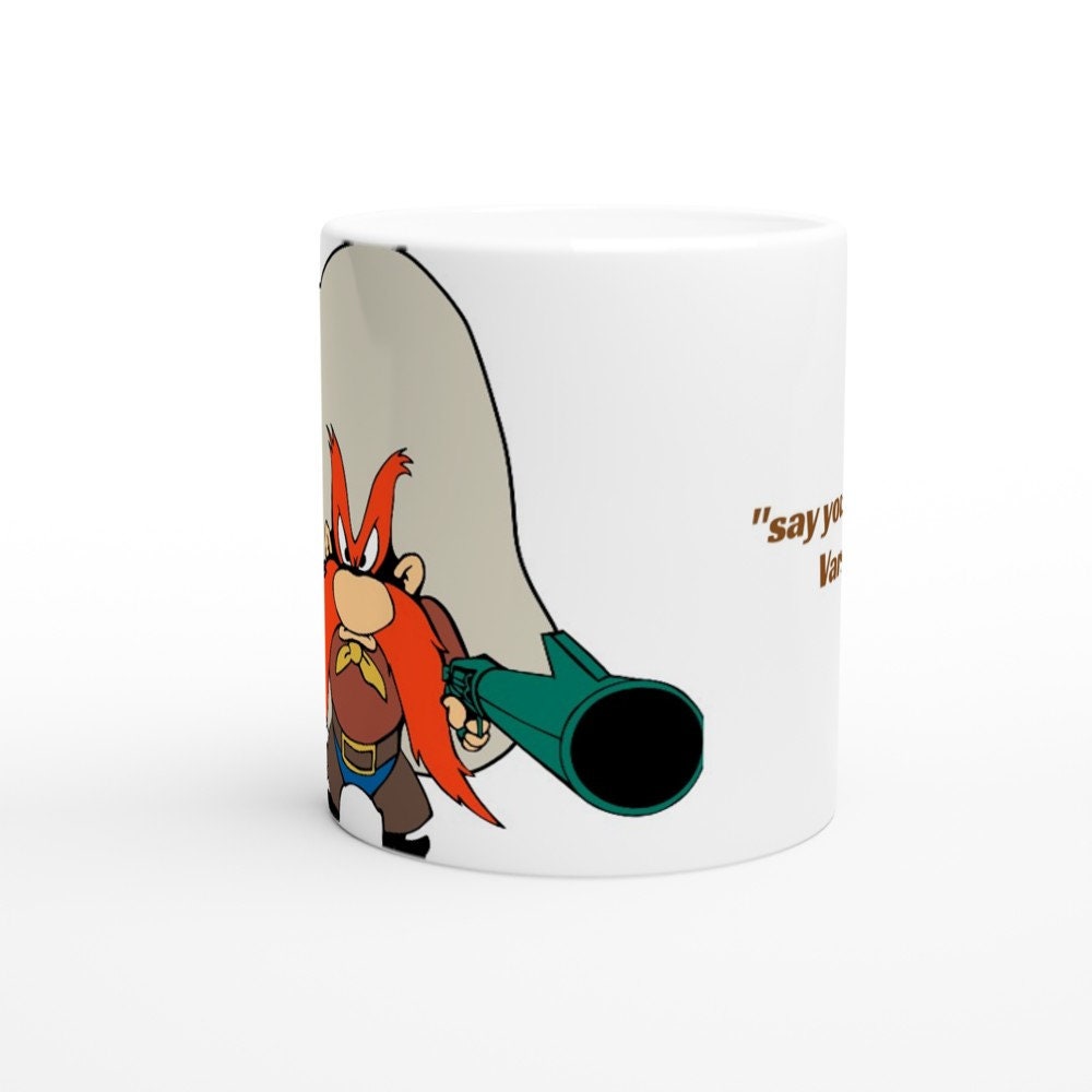 Yosemite Sam, Mug, 70s Retro Cartoon Mug, Classic Loony Tunes Cartoon ...