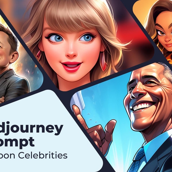 Celebrity Ai Prompt Midjourney - Etsy
