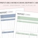 Printable Homeschool Report Card Template: A4 A5 Letter Sizes (digital ...