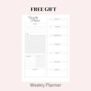 Homeschool Checklist Printable: Daily & Weekly Tasks (digital Download ...