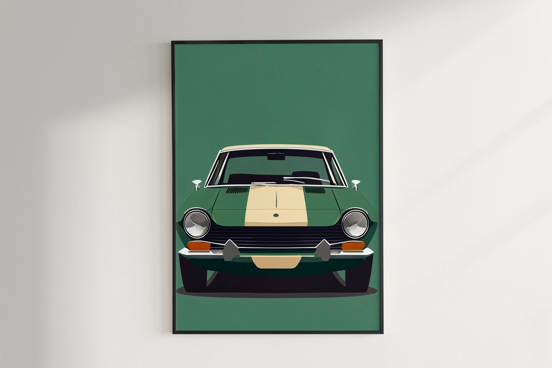 Car Art Print Old Car Poster to Download Oldtimer Image Wall - Etsy