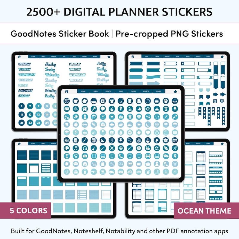Aesthetic Sticky Notes - Etsy