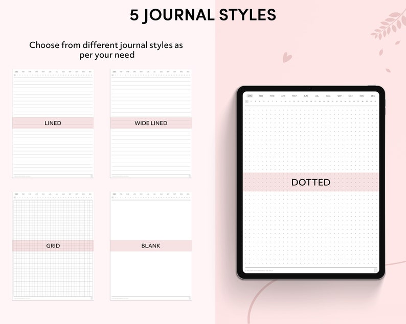 Digital Journal, Daily Journal, Goodnotes Journal, iPad Journal ...