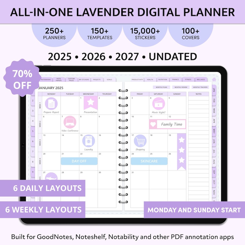 2026 Passion Planner - Etsy