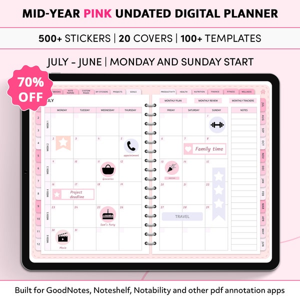 iPad Planner - Etsy UK