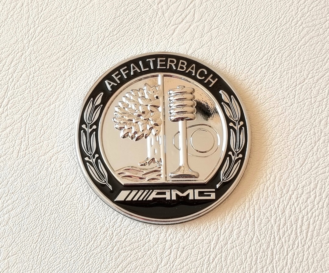Logo AMG Affalterbach Badge Logotipo Emblem Sticker Black and - Etsy ...
