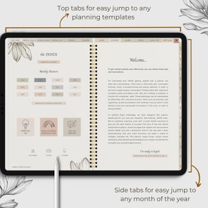 ADHD Digital Planner for Adults, Undated Adhd Monthly Weekly & Daily ...