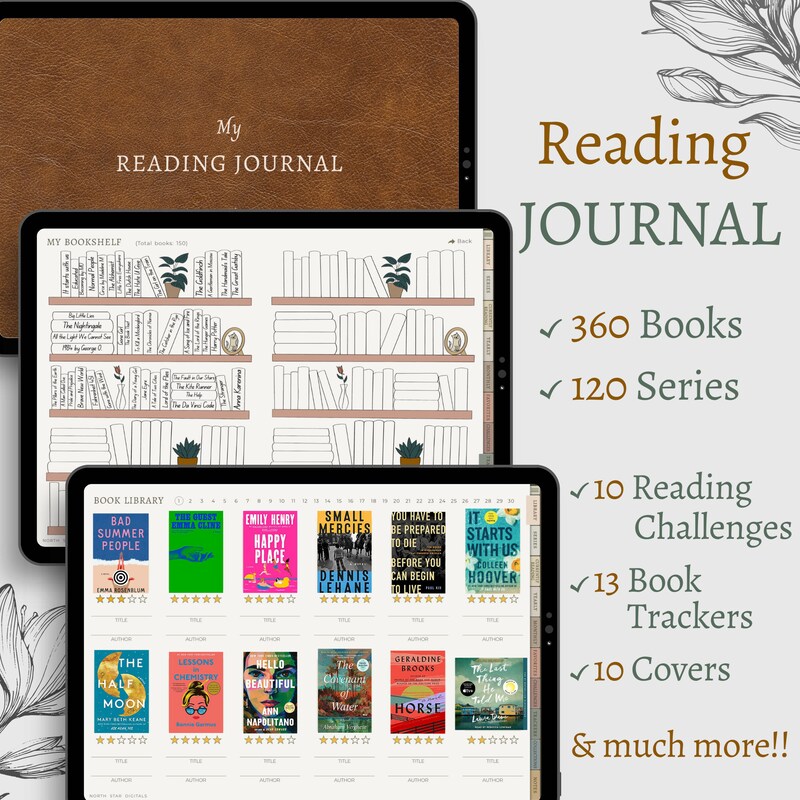 Book Journal - Etsy