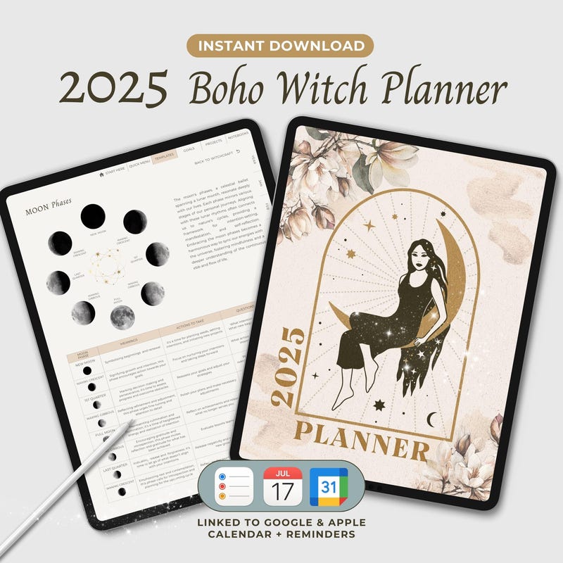 Witch Planner - Etsy