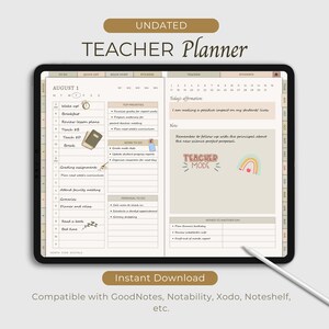 Digital Teacher Planner Google Sheets Teacher Planner 2024-2025 - Etsy ...