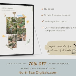 Digital Garden Planner: Gardening Organizer (PDF for Goodnotes - Ipad ...