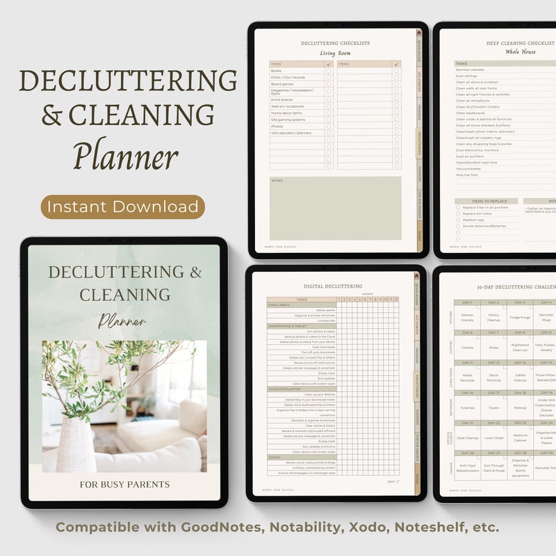 Declutter Planner - Etsy