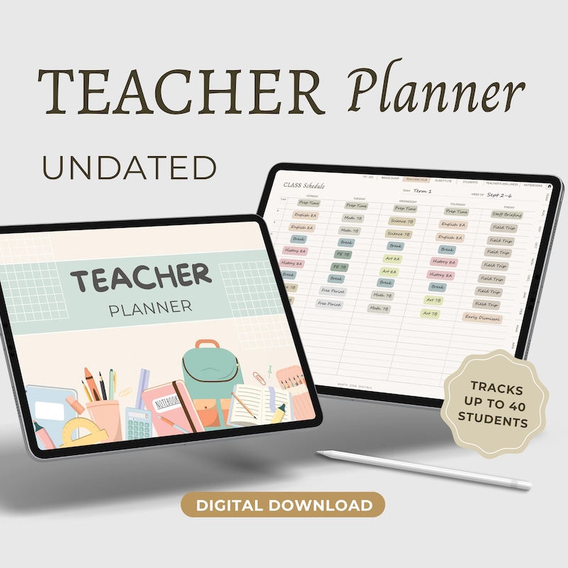 Teacher Planner - Etsy