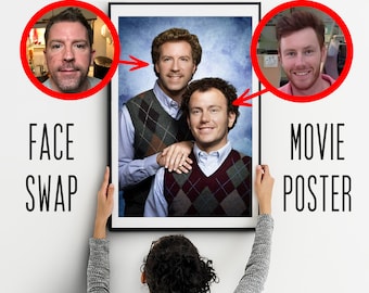 Step Brothers Movie Poster Face Swap - Personalized Family Portrait ...