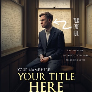Custom Dramatic Movie Poster - Premium Framed Art or Digital Download ...
