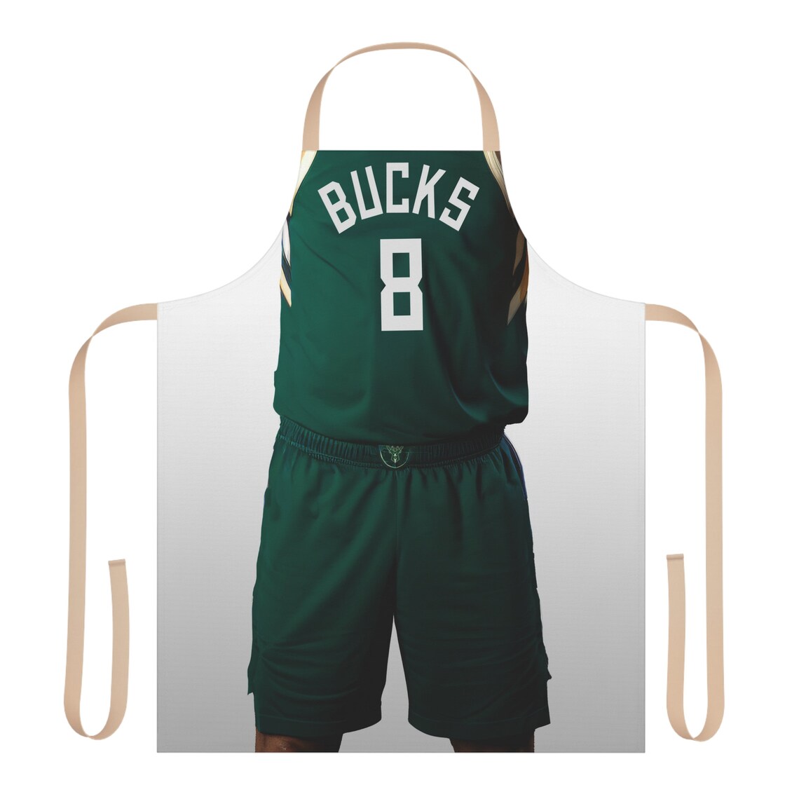 Milwaukee Bucks BBQ Apron, Personalized Jersey Number, NBA Gift - Etsy