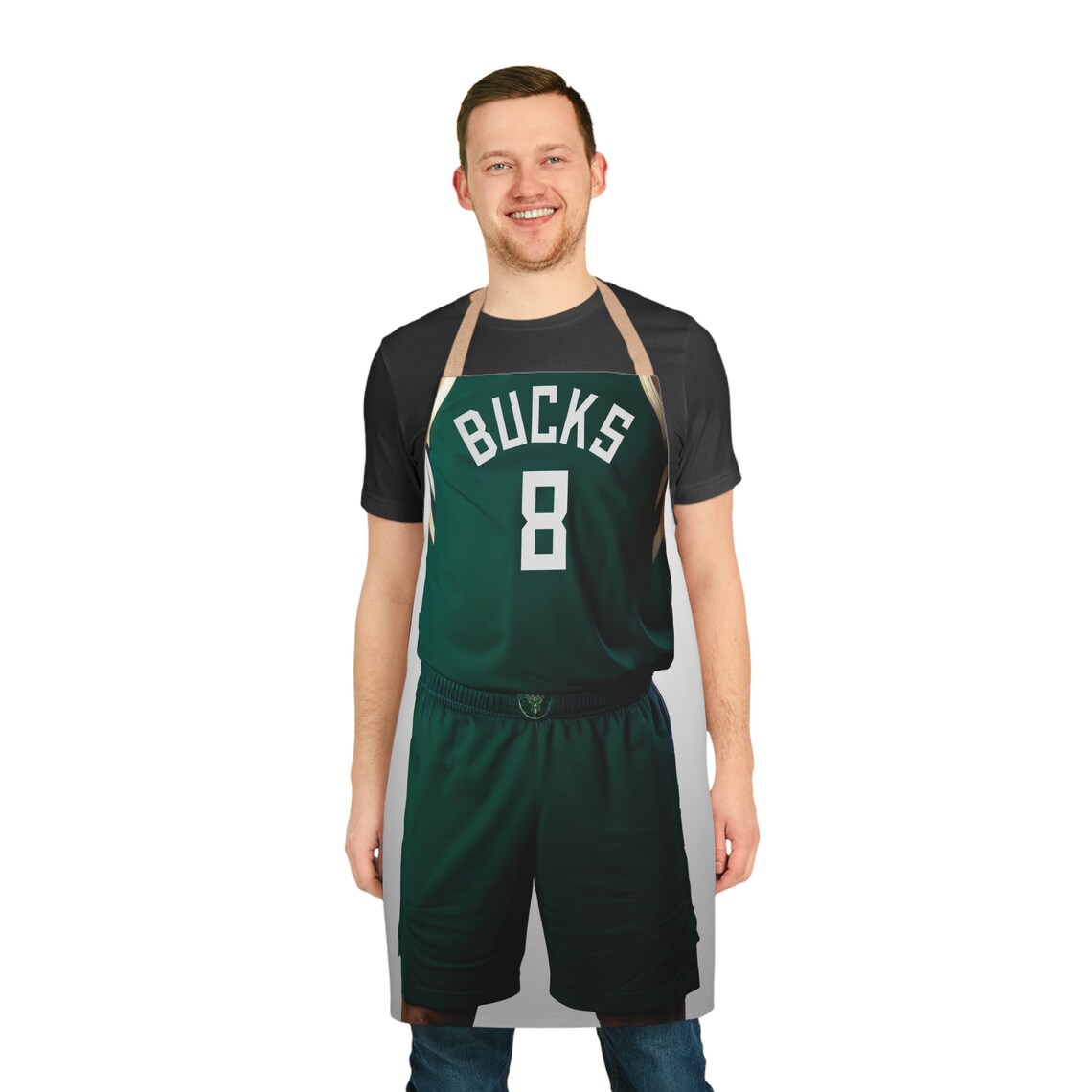 Milwaukee Bucks BBQ Apron, Personalized Jersey Number, NBA Gift - Etsy